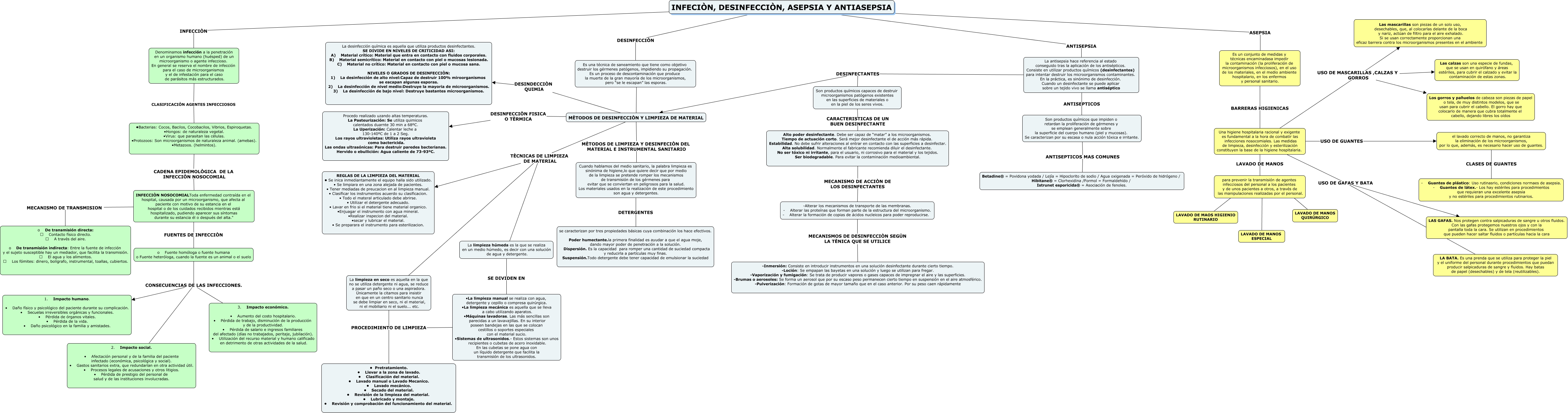 Antiseptico Mapa Conceptual - jlibalwsap